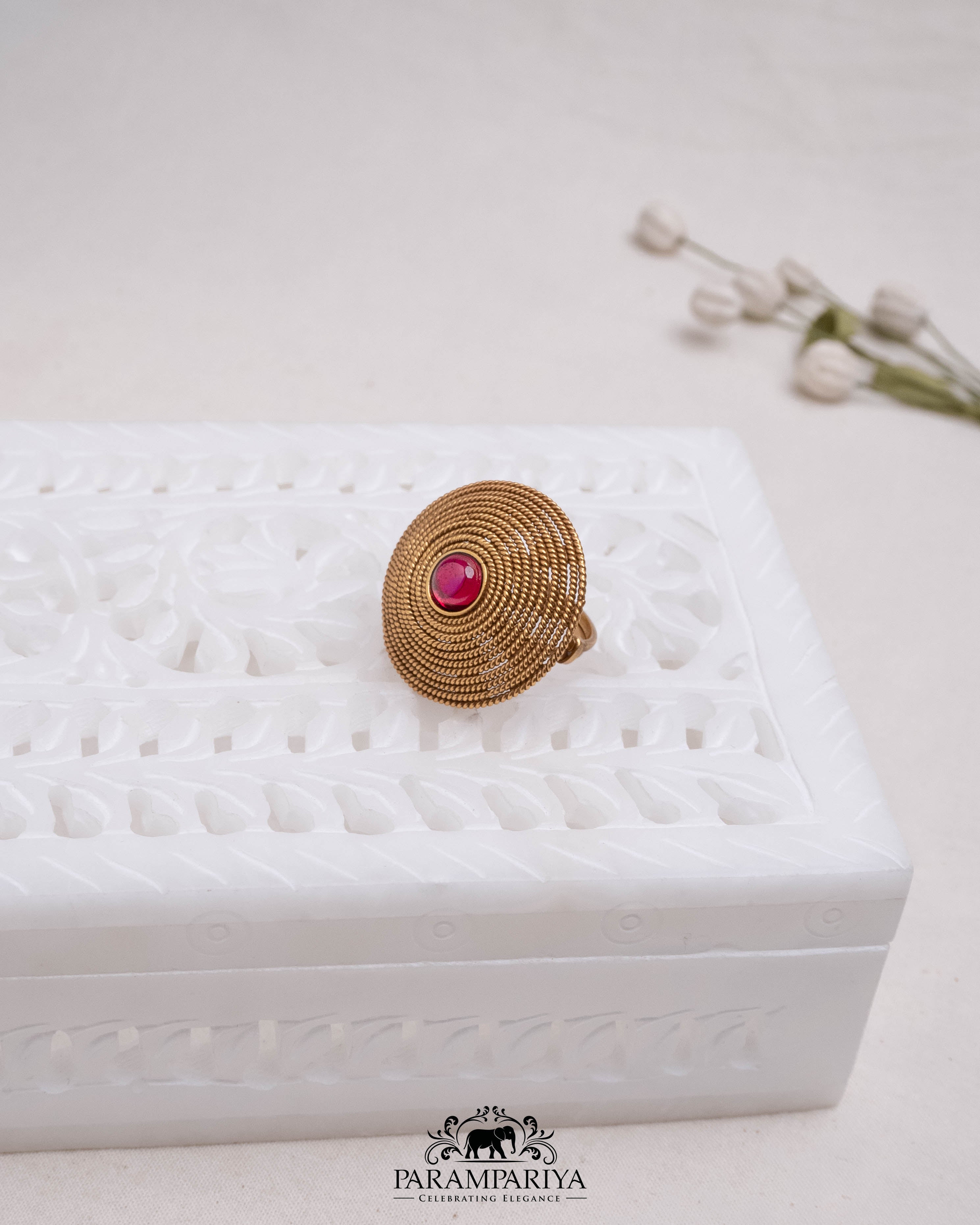Thilakam Finger Ring – Parampariya