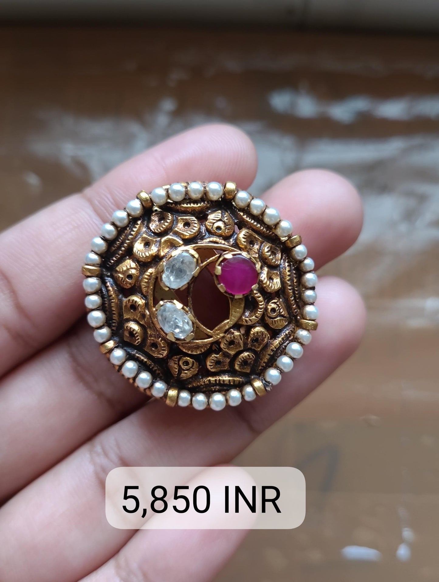 Nila Finger Ring – Parampariya